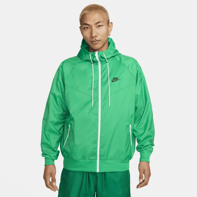 Nike Sportswear Windrunner Men's Hooded Jacket - Green - Recycled ...