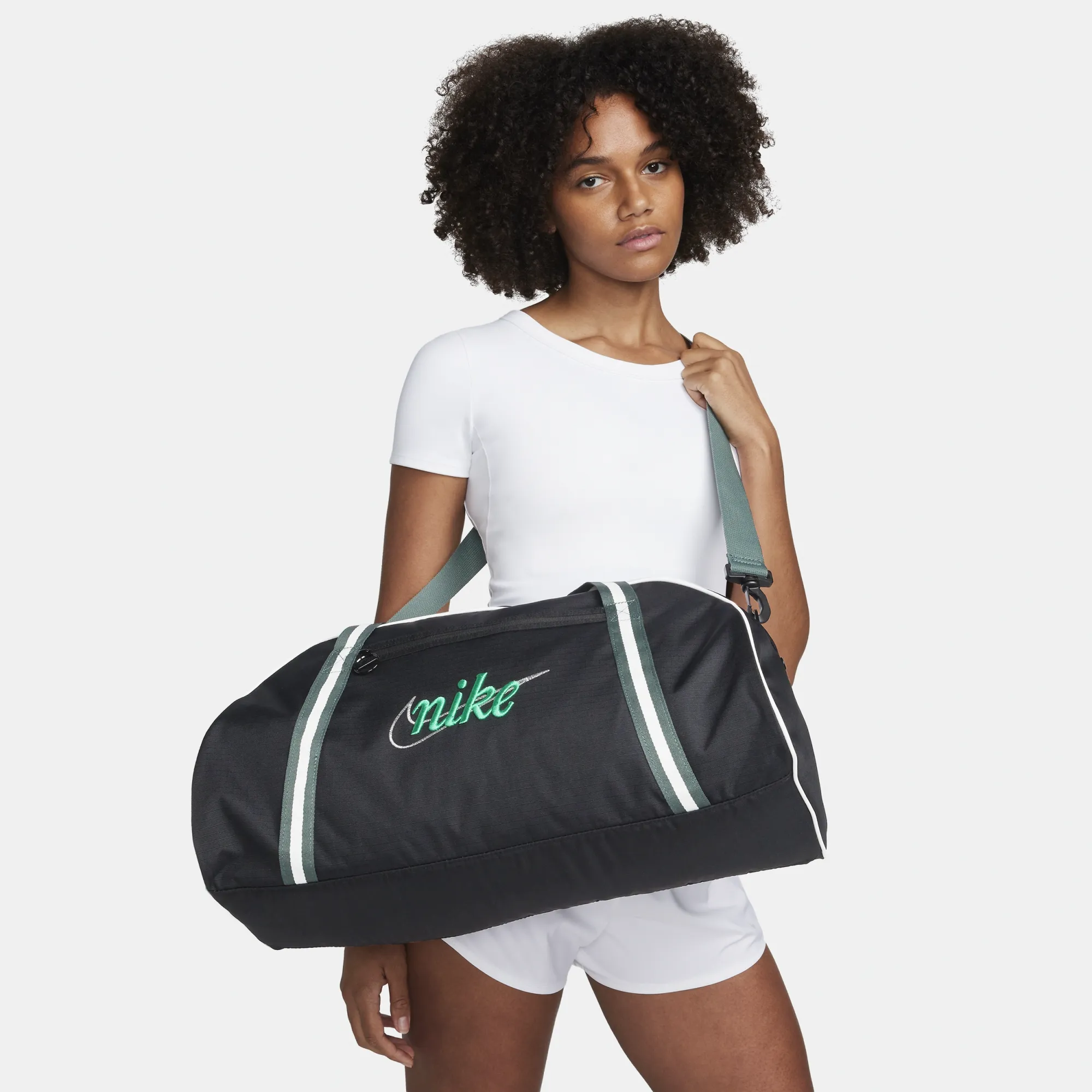 Nike Gym Club Retro Bag, Black | DH6863-013 | FOOTY.COM
