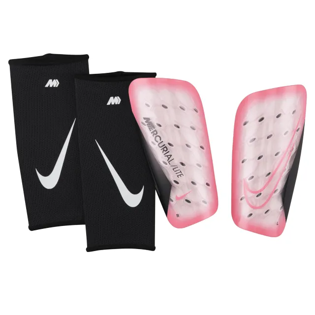 Nike Shin Pads Mercurial Lite Mad Brilliance - ['Black', 'Pink ...