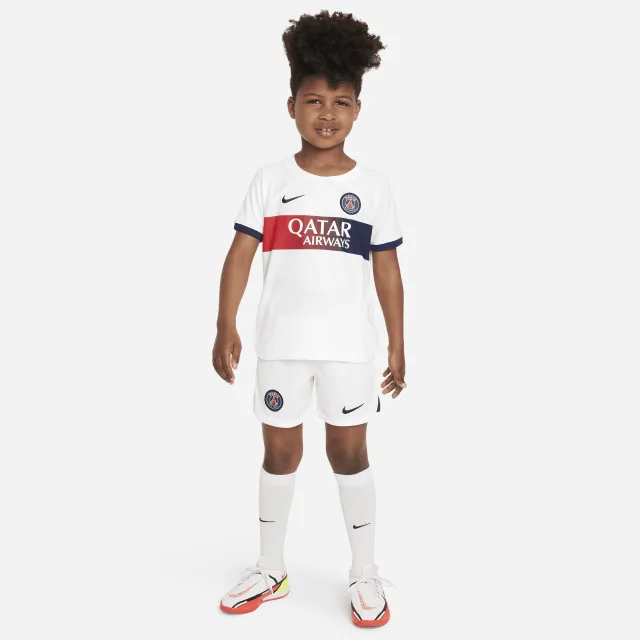 Nike Paris Saint Germain Kids SS Away Mini Kit 2023/24 | DX2805-101 ...