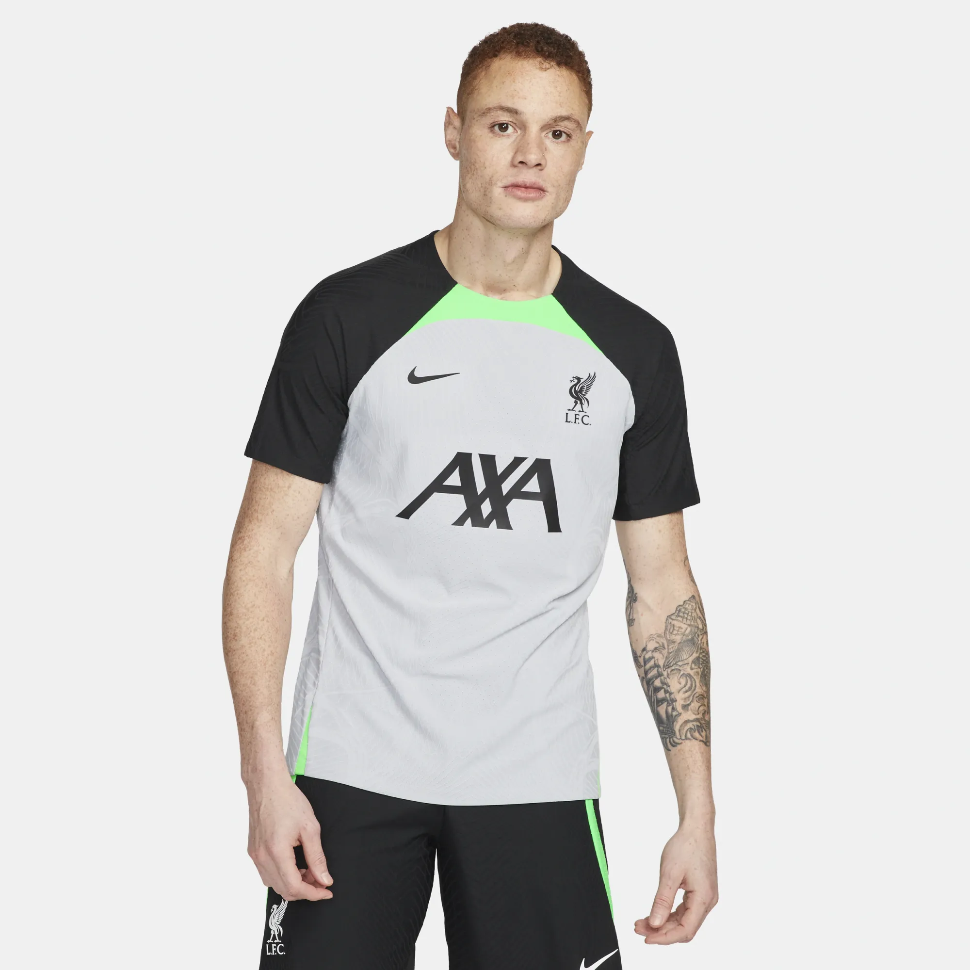 Nike Liverpool Dri-Fit ADV Elite Strike Top - Wolf Grey/Black 2023-2024 ...