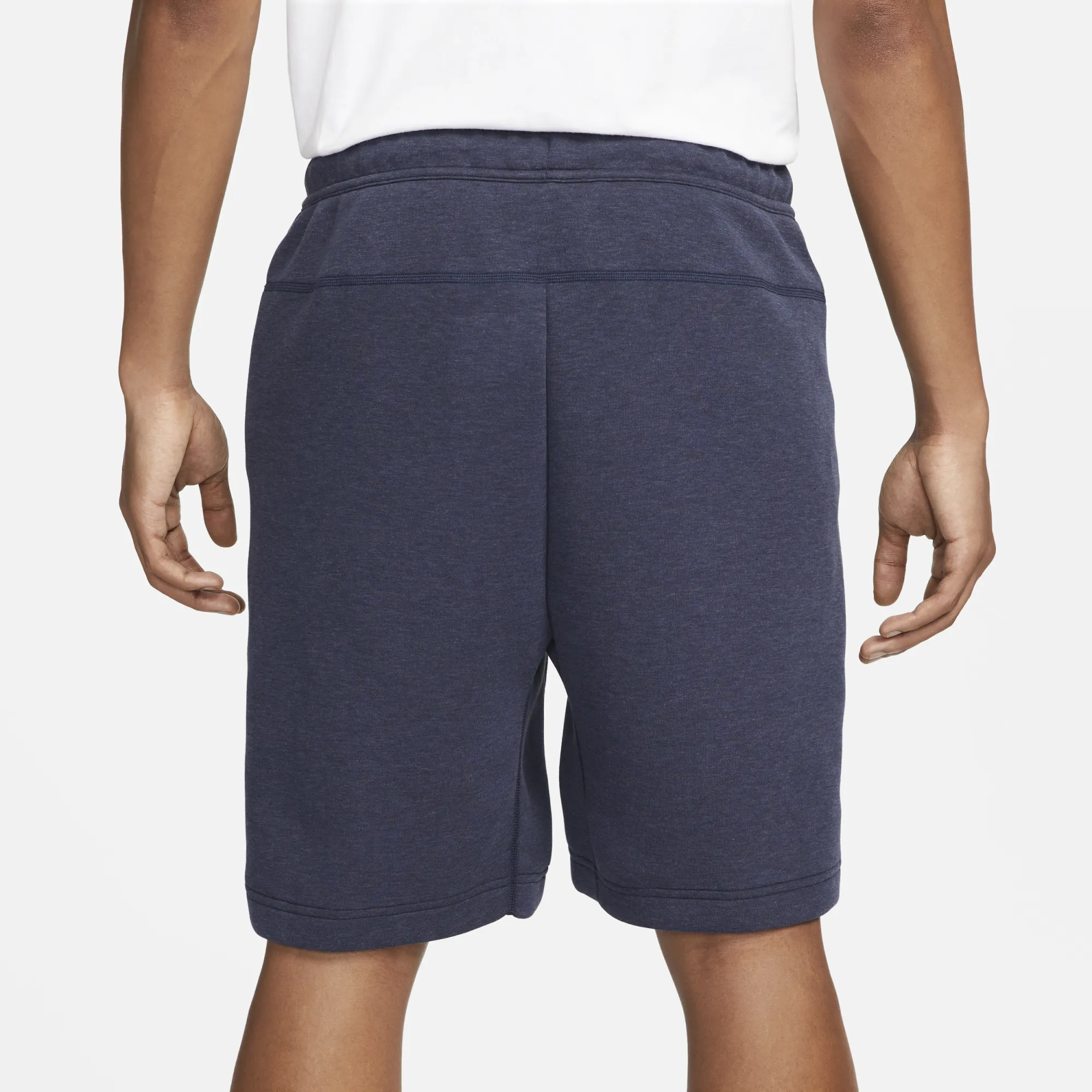 Nike Sportswear Tech Fleece Men's Shorts - Blue - Cotton/Polyester ...