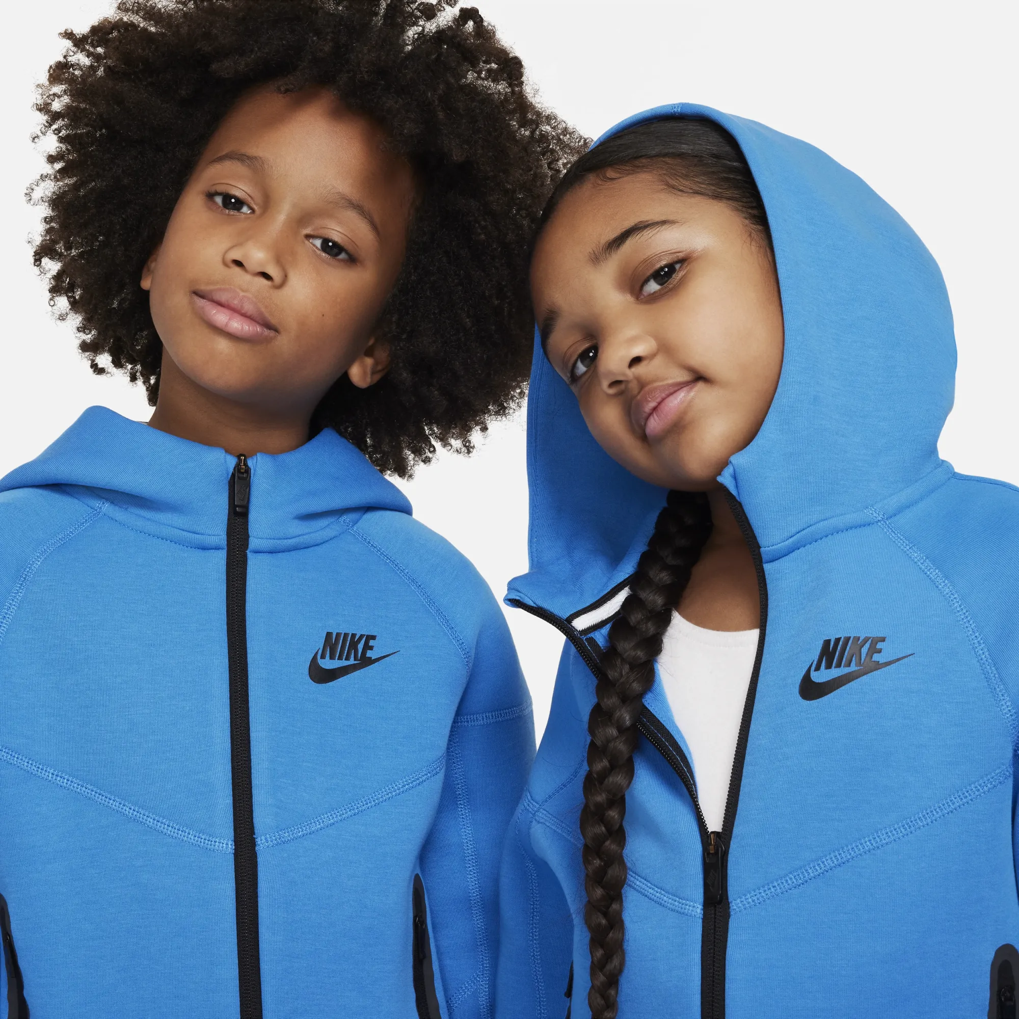 Nike Sportswear Tech Fleece Full-zip Set Younger Kids' 2-Piece Hoodie ...
