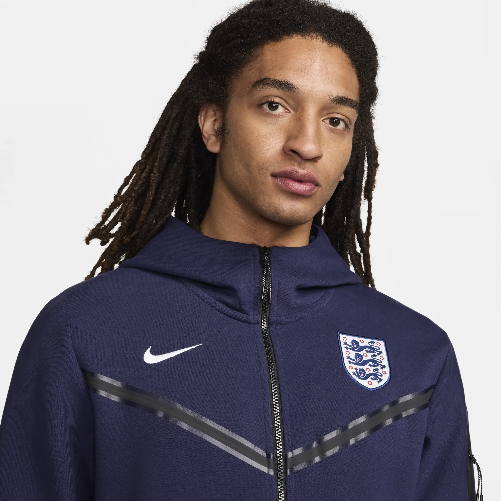 Nike England Tech Fleece Windrunner 2024 Adults - Blue | FZ5828-555 ...