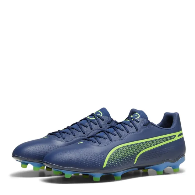 Puma King Pro Fg/Ag Firm Ground Football Boots Boys - Blue | 107566_02 ...