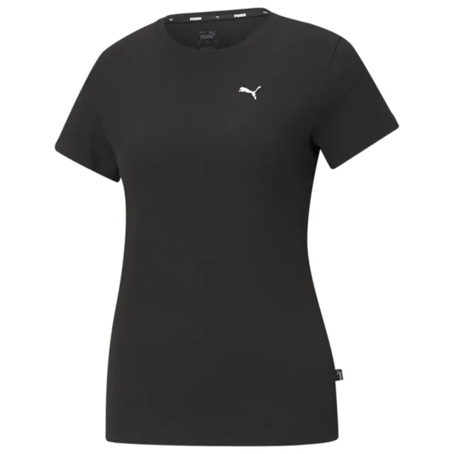 Puma Womens Small Logo Tee | 586776_51 | FOOTY.COM