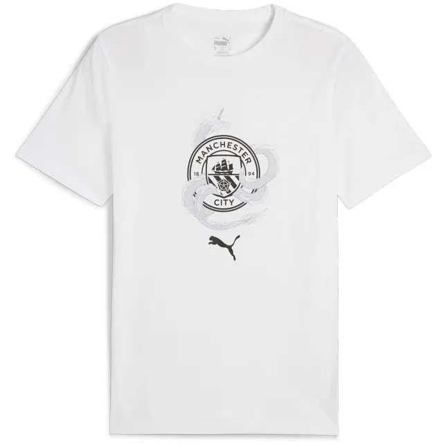 Puma Manchester City FC Year of The Dragon T-Shirt 2023 2024 - White ...