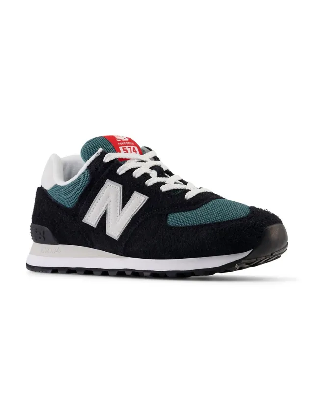 New Balance 574 Suede Trainers | U574MGH | FOOTY.COM