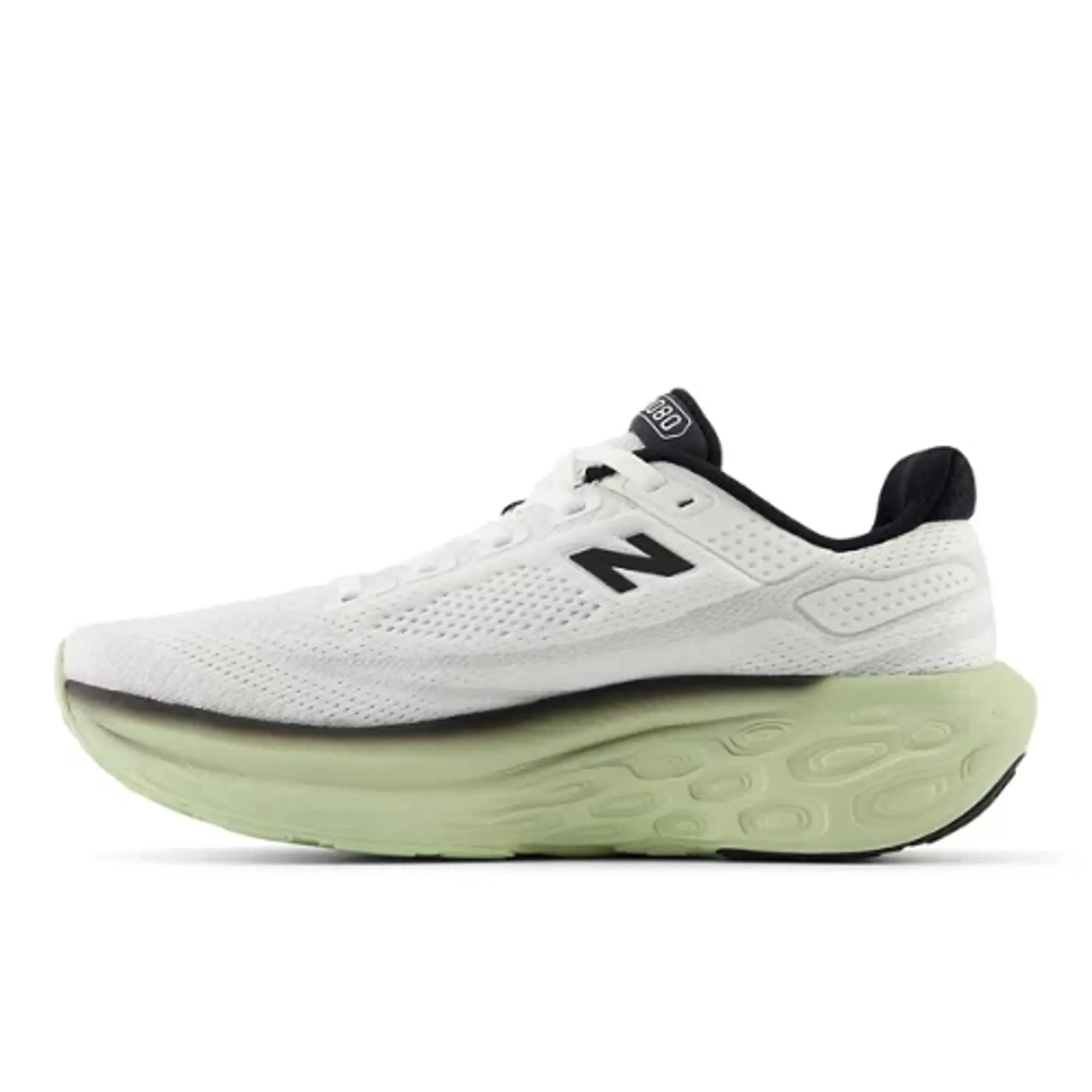 New Balance Women's Fresh Foam X 1080 Utility in White/Green Mesh ...
