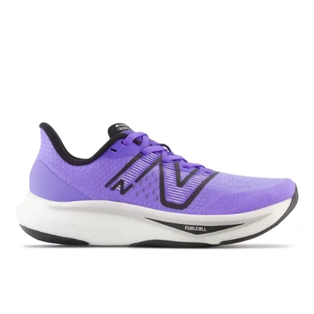New Balance Women's FuelCell Rebel v3 in Blue/Black Synthetic | WFCXEP3 ...