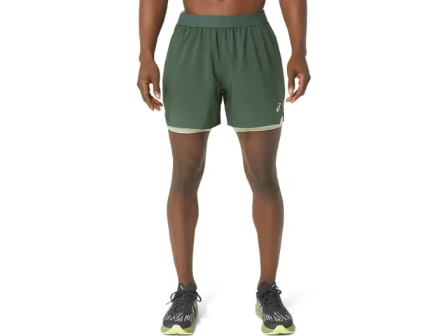 Asics Road 2-N-1 5In Short | 2011C388-301 | FOOTY.COM