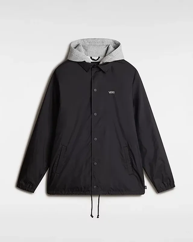Vans Riley Jacket (Black) Men Black | VN0A3HOUBLK | FOOTY.COM