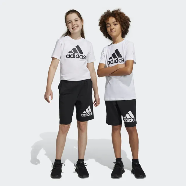 adidas Essentials Big Logo Cotton Shorts | HY4718 | FOOTY.COM