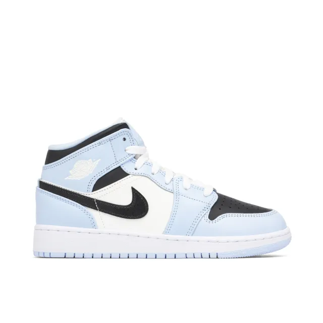 Nike Jordan Jordan 1 Mid - Blue | 555112-401 | FOOTY.COM
