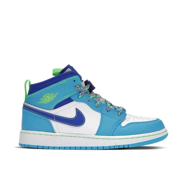 Nike Jordan Air Jordan Air Jordan 1 Mid SE Sprite Blue GS | DA8010-400 ...