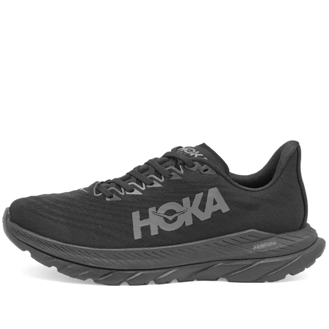 Hoka One One Men's Mach 5 Black/Black | 1127893-BBLC | FOOTY.COM