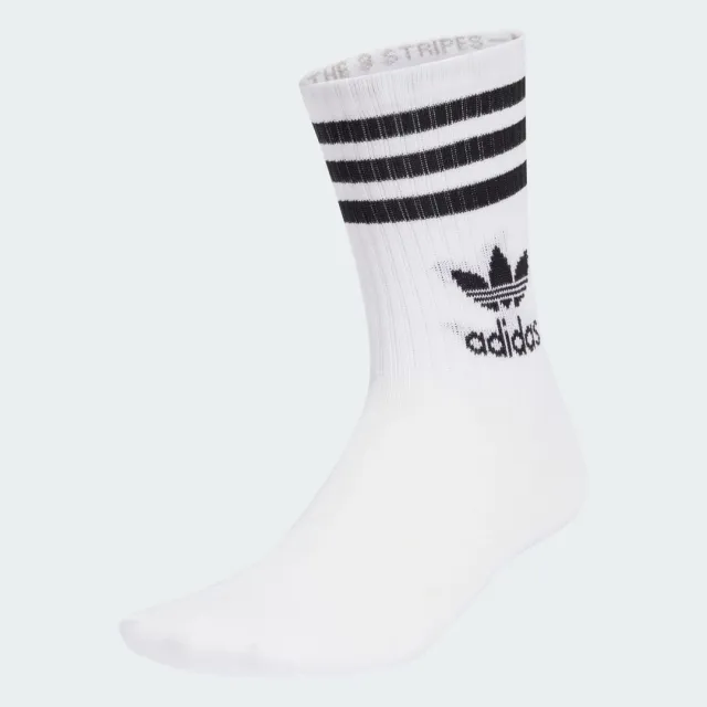 adidas 3-Stripes Crew Socks 6 Pairs | JE1828 | FOOTY.COM