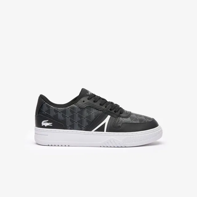 Lacoste Men's L001 Fabric Trainers - Black & White | 47SMA0055-312 ...