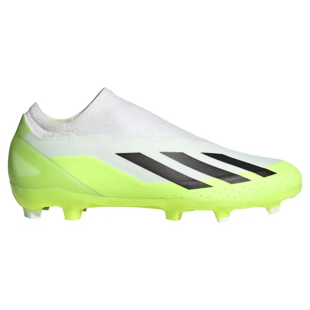 Adidas X Crazyfast .3 Laceless Fg Crazyrush - Footwear White/Core Black ...