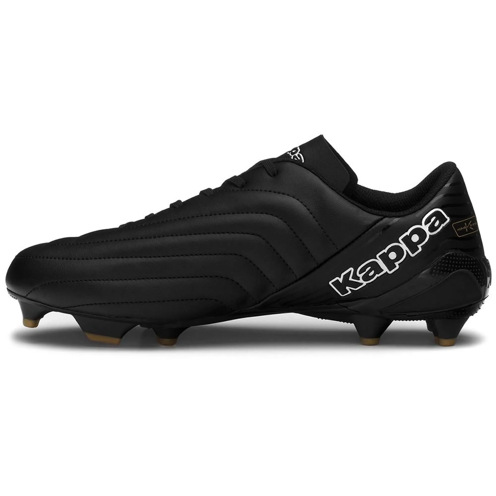 Kappa Player Base Fg Football Boots - Black | 36193PW-A09 | FOOTY.COM