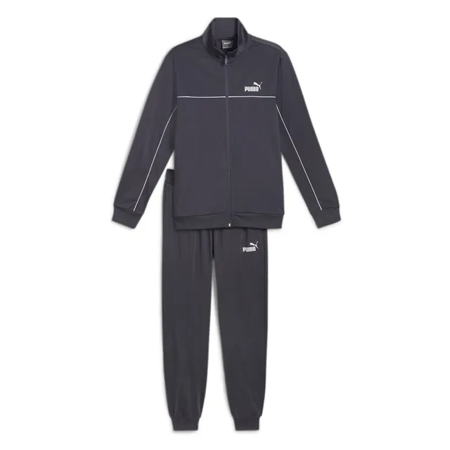 PUMA Piping Tracksuit Men, Galactic Grey | 681896_69 | FOOTY.COM