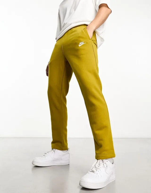 Nike Club Straight Fit Jogger In Moss-Brown | BV2707-716 | FOOTY.COM
