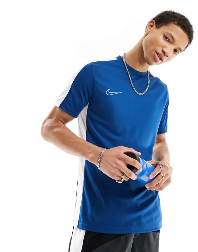 Nike Dri-FIT Academy GX HBR T-Shirt - Blue - Size L - Blue | DV9750-476 ...