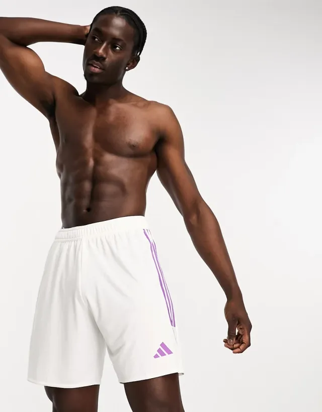 adidas - Fortore 23 White Shorts | IK5761 | FOOTY.COM