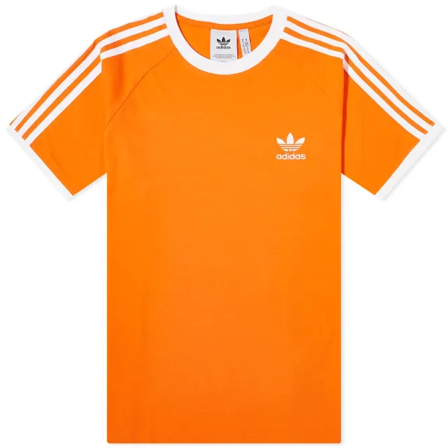 adidas Originals Adicolor Classics 3-Stripes T-Shirt, Orange | IM9382 ...