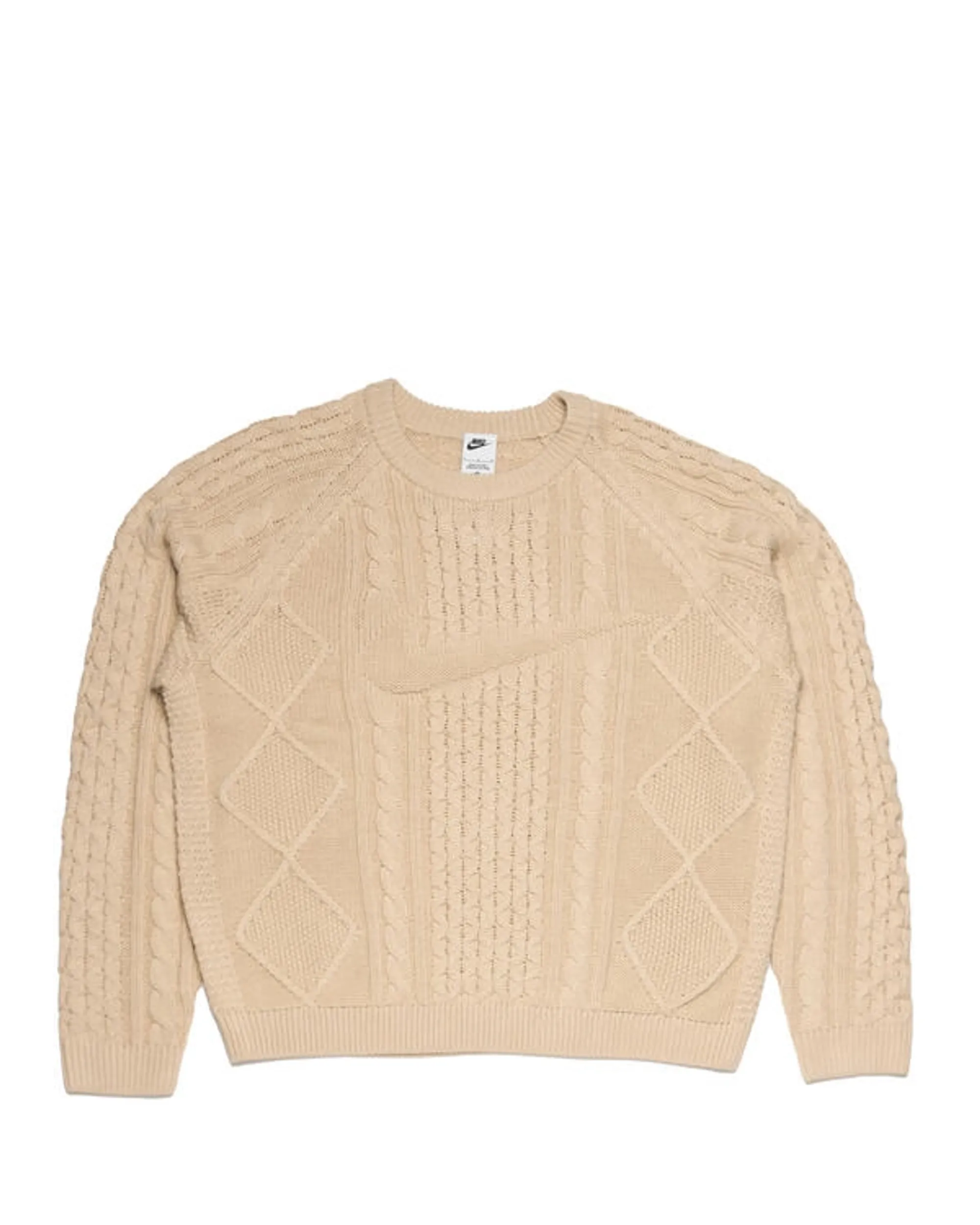 Nike CABLE KNIT SWEATER | DQ5176-206 | FOOTY.COM