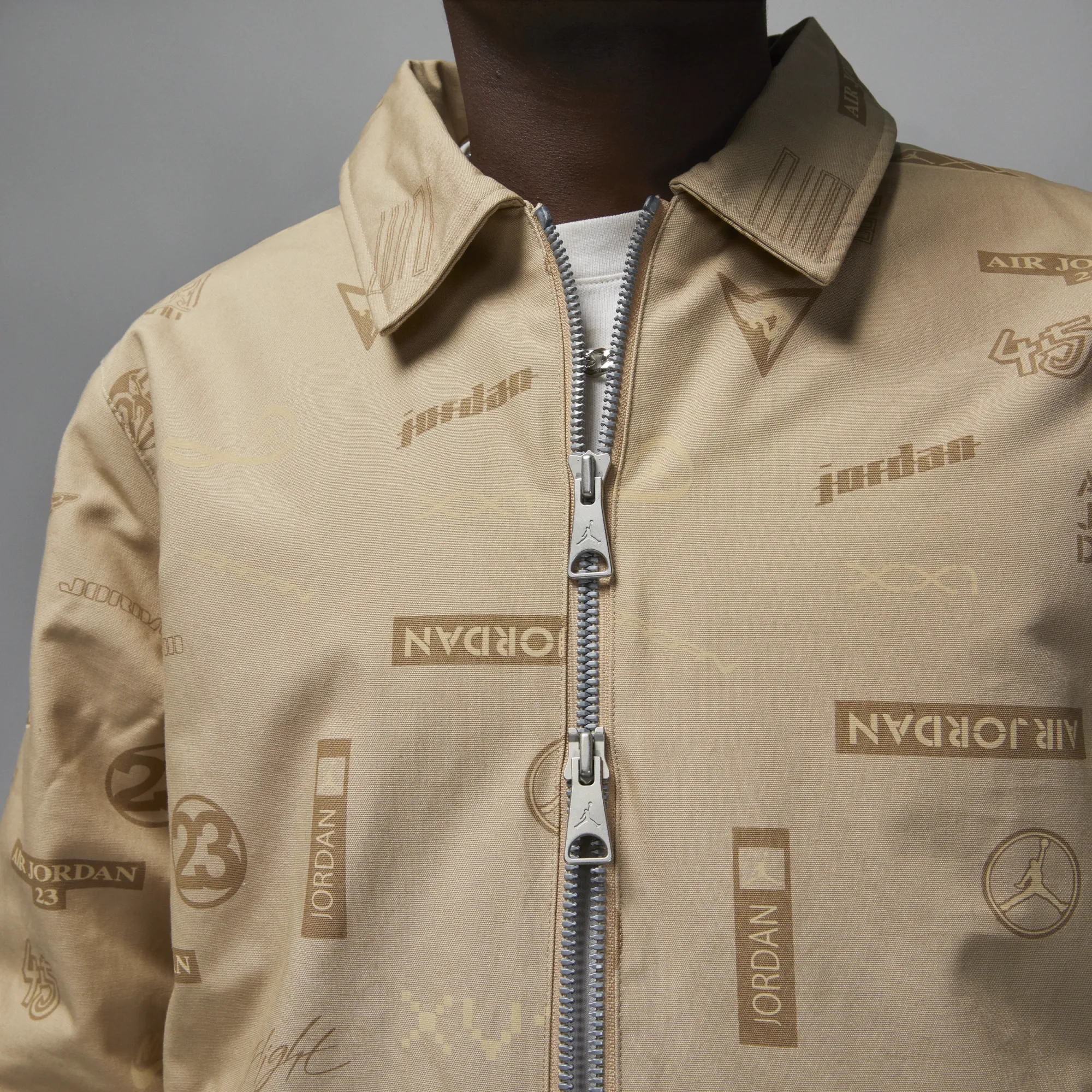 Nike Jordan Jordan Flight Heritage Jacket, Brown | DV7563-254 | FOOTY.COM