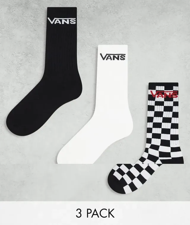 Vans Classic Crew Socks | VN000F0XY281 | FOOTY.COM