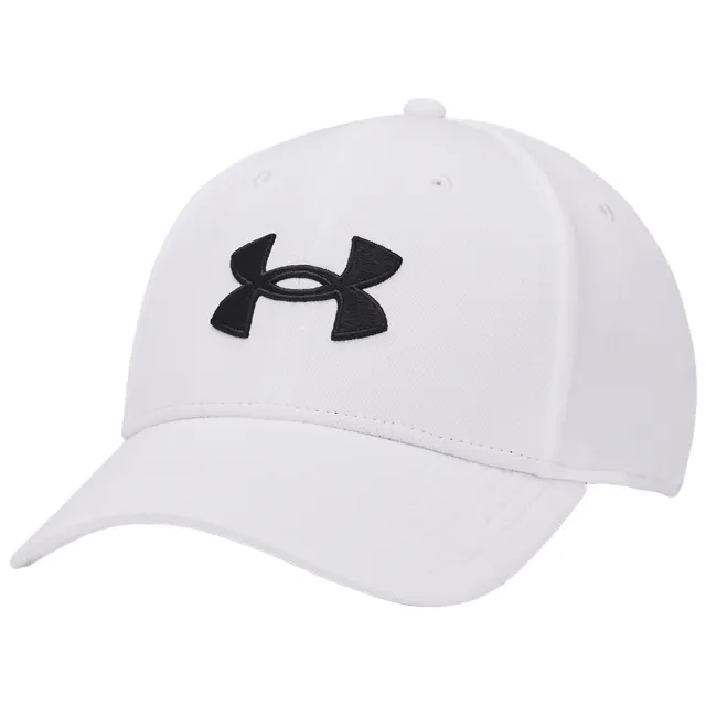 Men's Under Armour Blitzing Cap White / Black M/L | 1376700-100 | FOOTY.COM