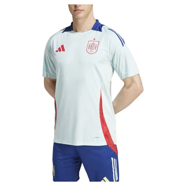 adidas 2024-2025 Spain Training Jersey (Halo Mint) | IP6411 | FOOTY.COM