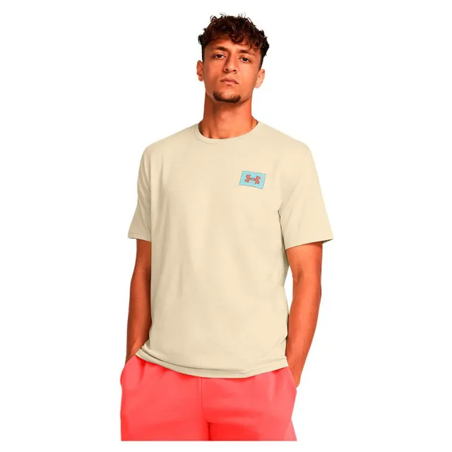 Under Armour Color Big Logoock Logo T-Shirt | 1382828-273 | FOOTY.COM