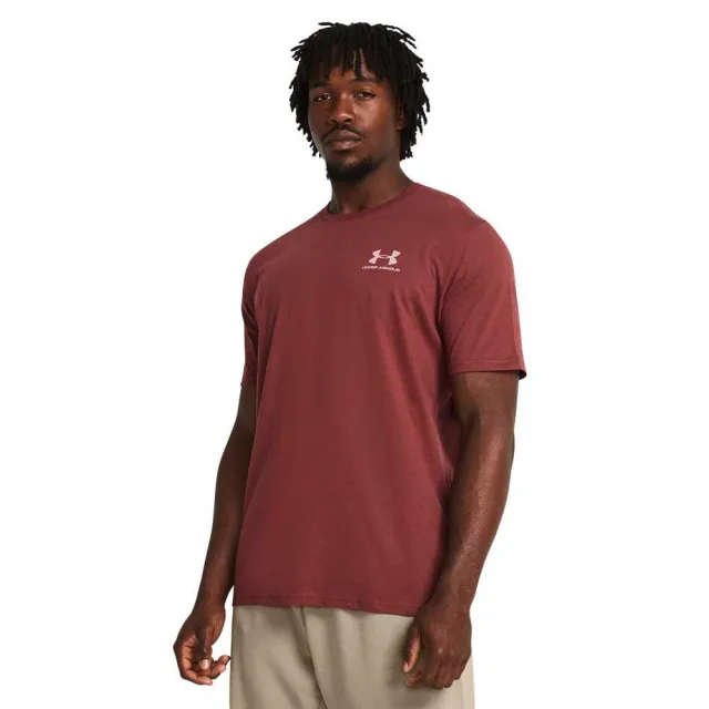 Under Armour Sportstyle Lc Short Sleeve T-shirt - Red | 1326799-689 ...