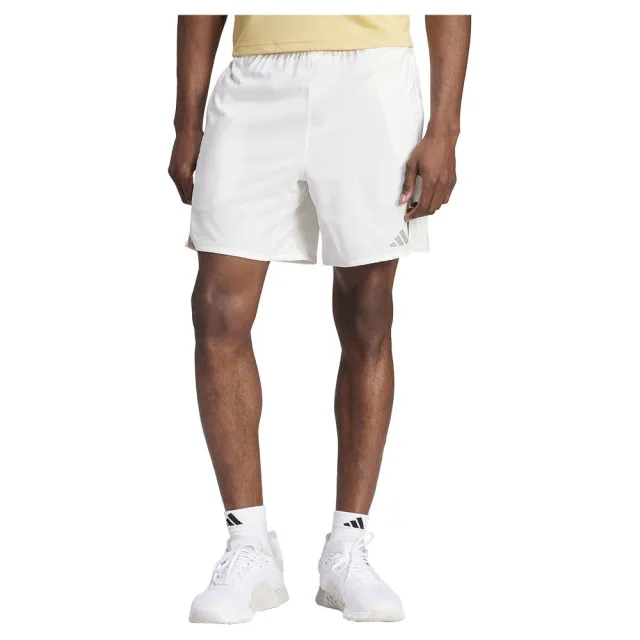 Adidas Hiit Mes 3 Stripes 7 Shorts - White | IS3727 | FOOTY.COM