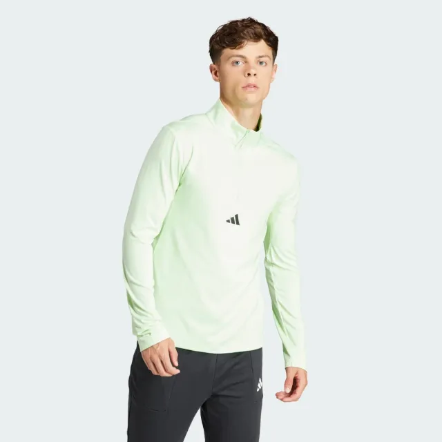 adidas Men Workout Quarter Zip Track Top | IS3803 | FOOTY.COM