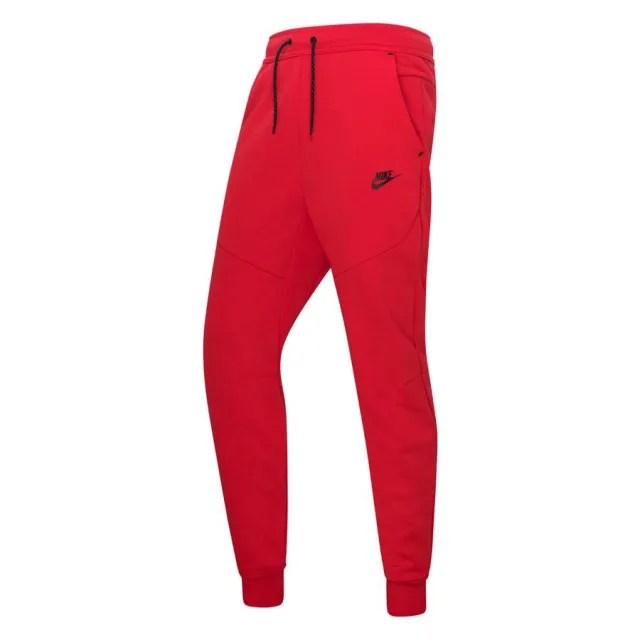 Nike Pants Tech Fleece - ['Red'] | CU4495-657 | FOOTY.COM