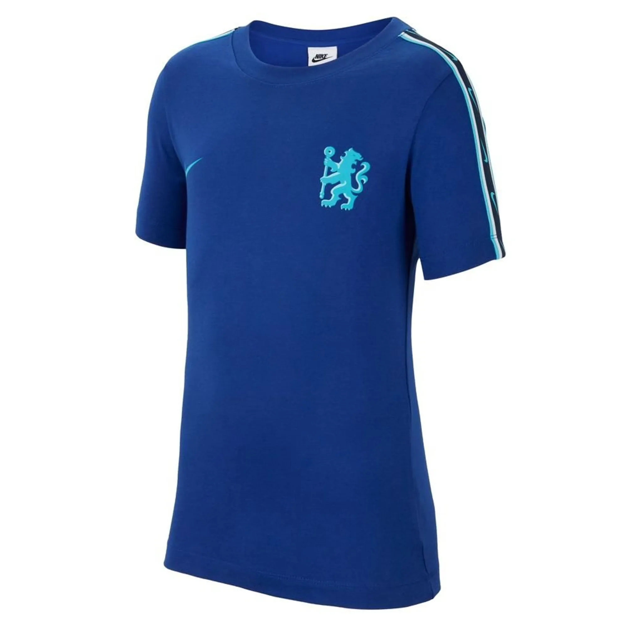 Nike Chelsea T-Shirt Nsw Repeat - Rush Blue Kids - ['Blue'] | FB2330 ...
