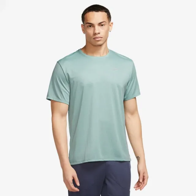 Nike Running T-Shirt Dri-Fit Uv Miller - ['Green'] | DV9315-309 | FOOTY.COM