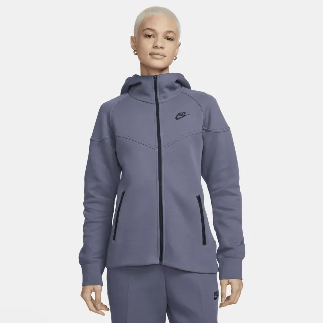 Nike Sportswear Tech Fleece Windrunner Women's Full-Zip Hoodie - Grey ...
