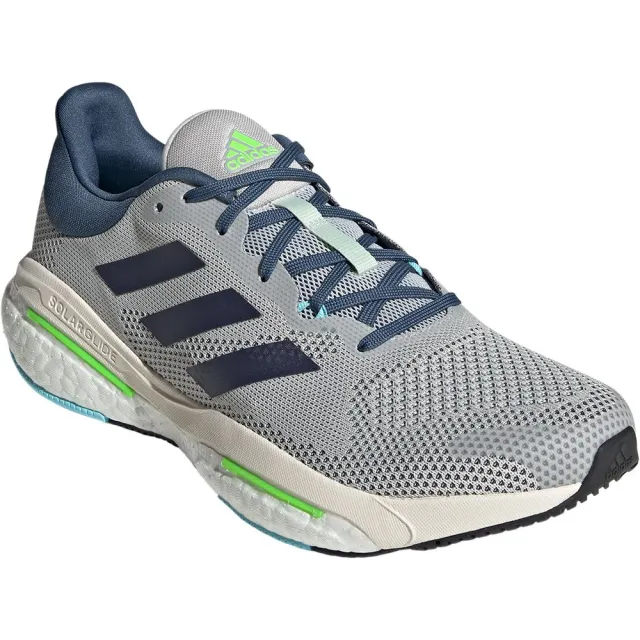 Adidas Solar Glide 5 Running Shoes - Grey | GX6705 | FOOTY.COM