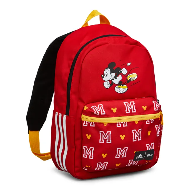 Adidas Mickey Mouse Kids Backpack - Red | HT6403 | FOOTY.COM
