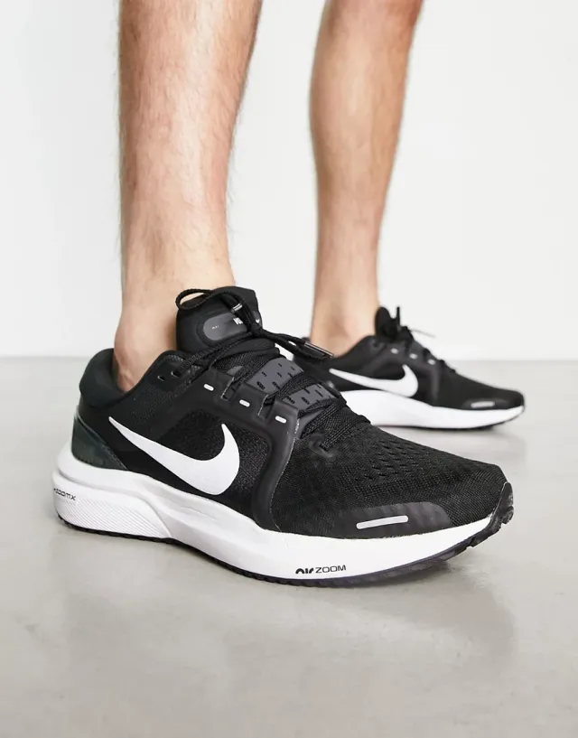 Nike Air Zoom Vomero 16 Neutral Running Shoe Men - Black, White ...