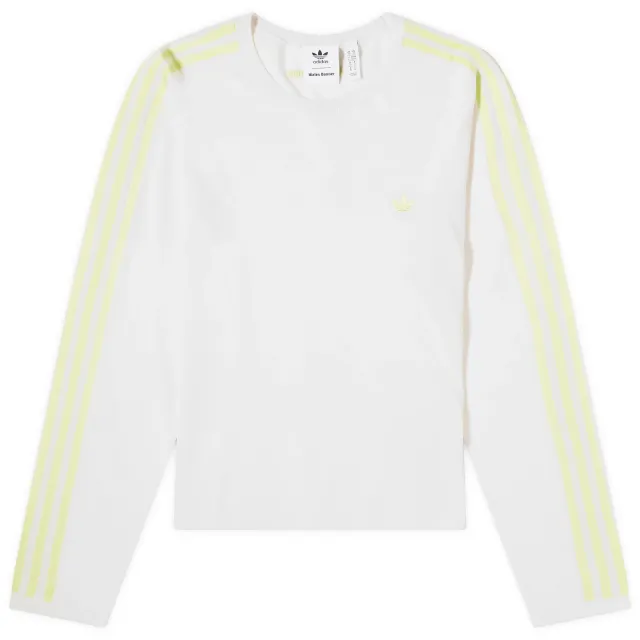 adidas Originals WB KNIT LS T - Green, Green | IZ1889 | FOOTY.COM