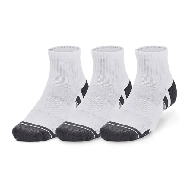 Under Armour Performance Cotton Half Long Socks 3 Pairs | 1379528-100 ...