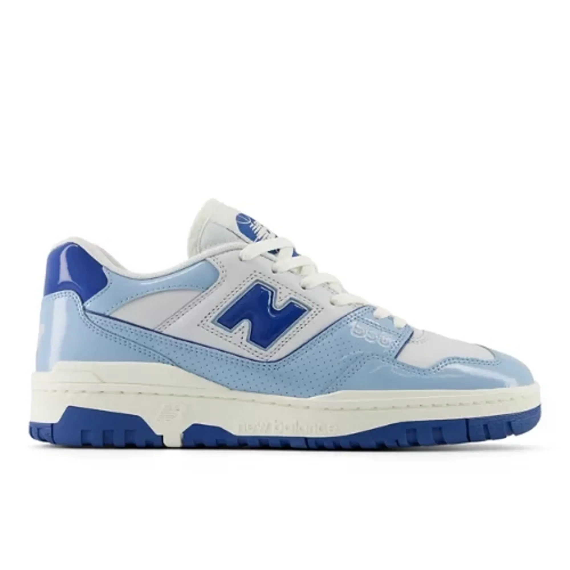 New Balance Unisex 550 in Blue/White Leather | BB550YKE | FOOTY.COM