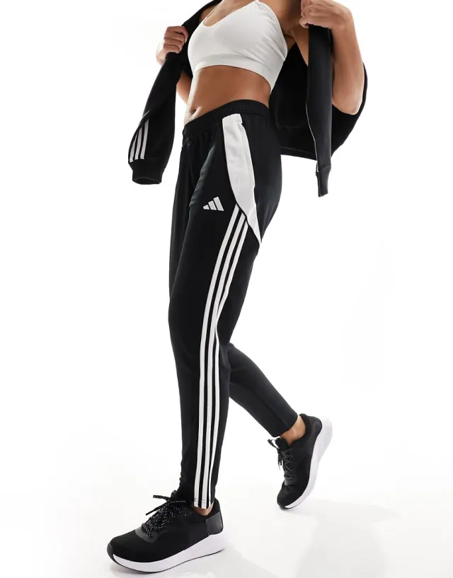 Adidas Training Trousers Tiro 24 - ['Black'] | IJ7660 | FOOTY.COM