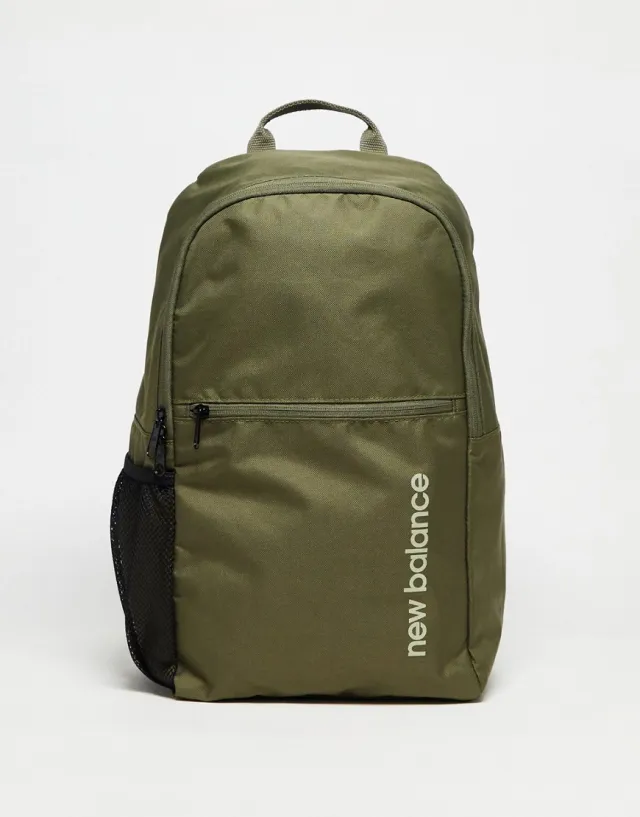 New Balance backpack in khaki-Green | LAB13101 | FOOTY.COM
